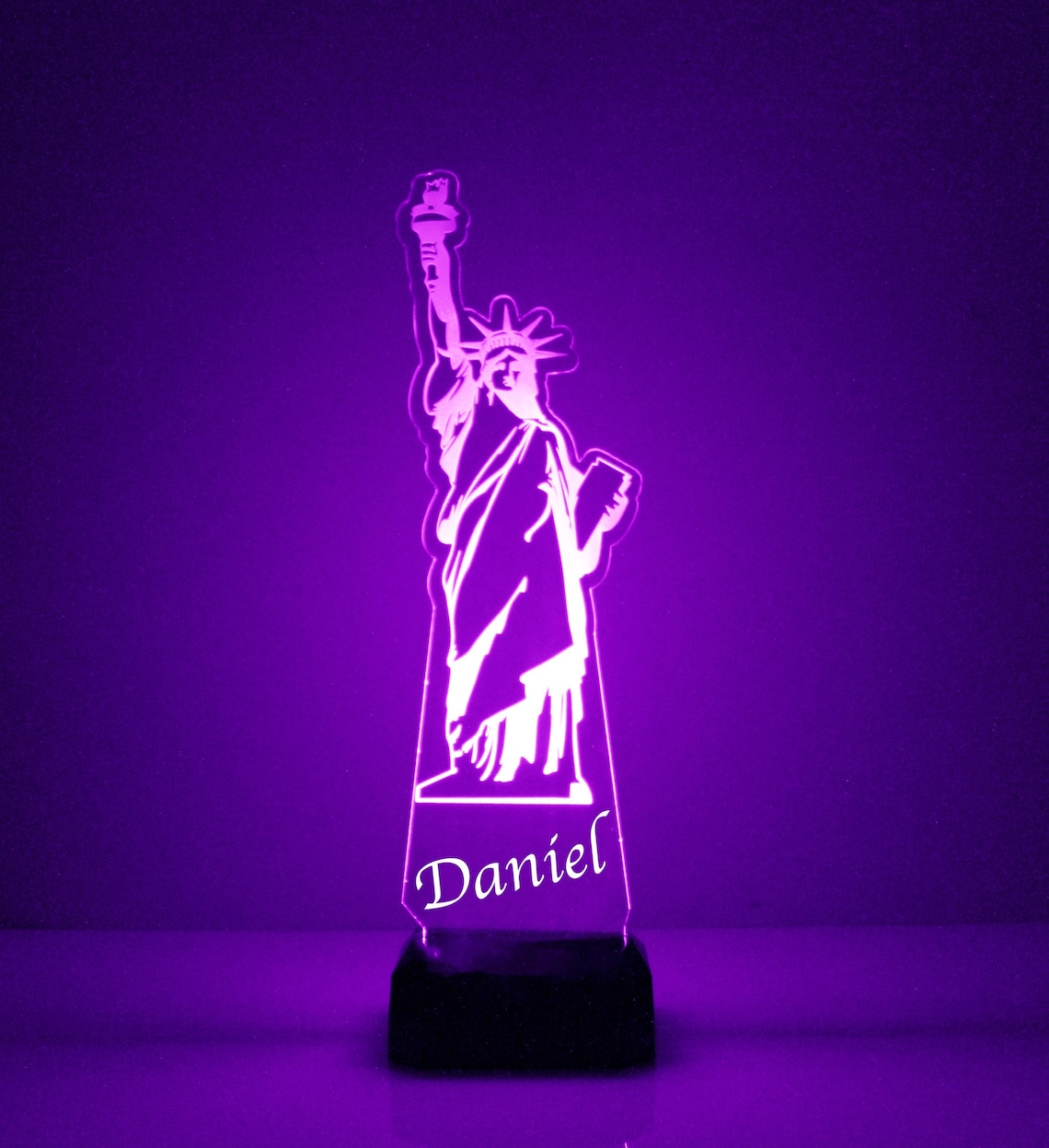 Statue of Liberty Night Light Personalized Free LED Night - Etsy