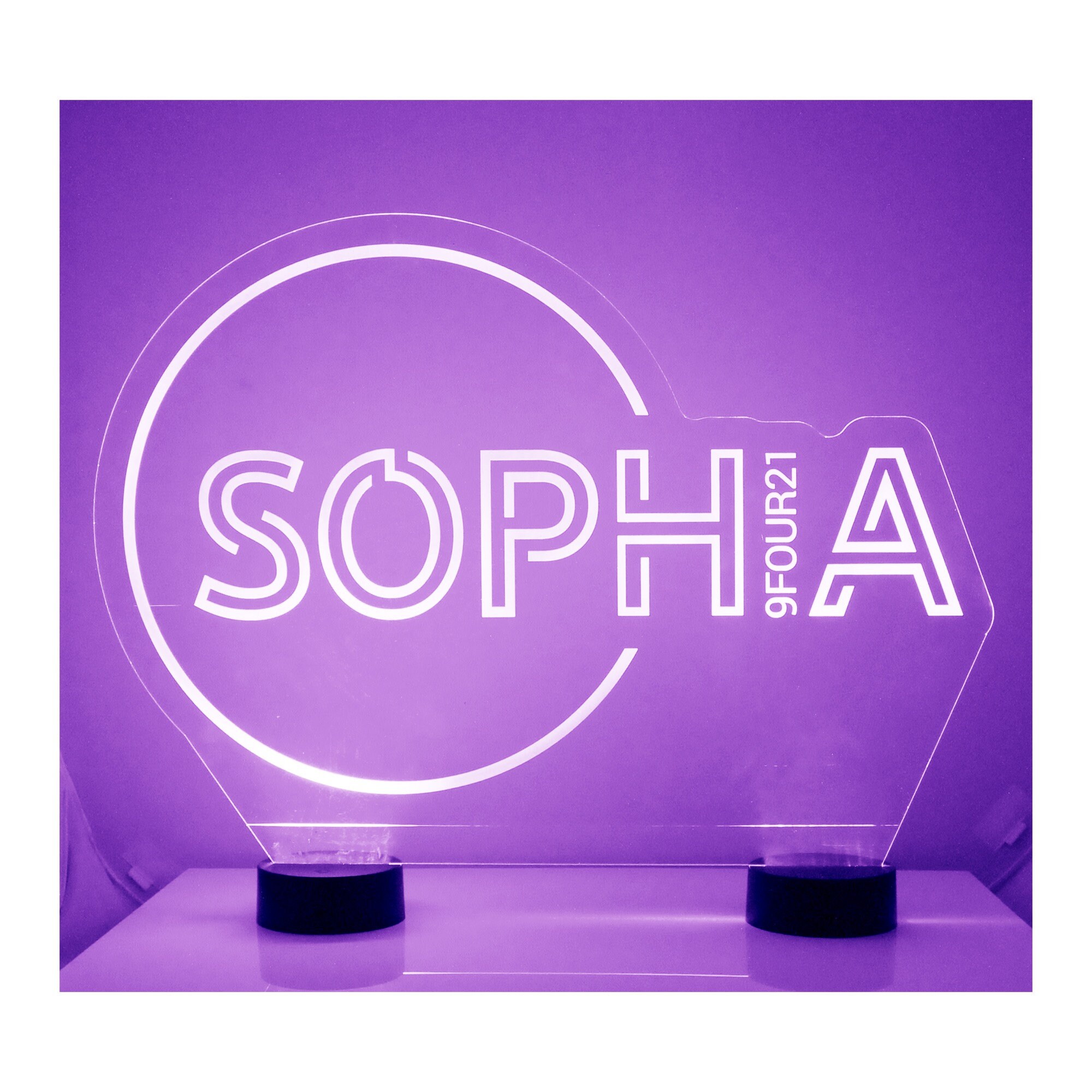 Custom Made LED Acrylic Light Up Centerpieces Weddings Create Your Own ...