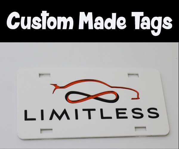 Custom Logo License Plate Auto Tag Vanity License Plate - Etsy