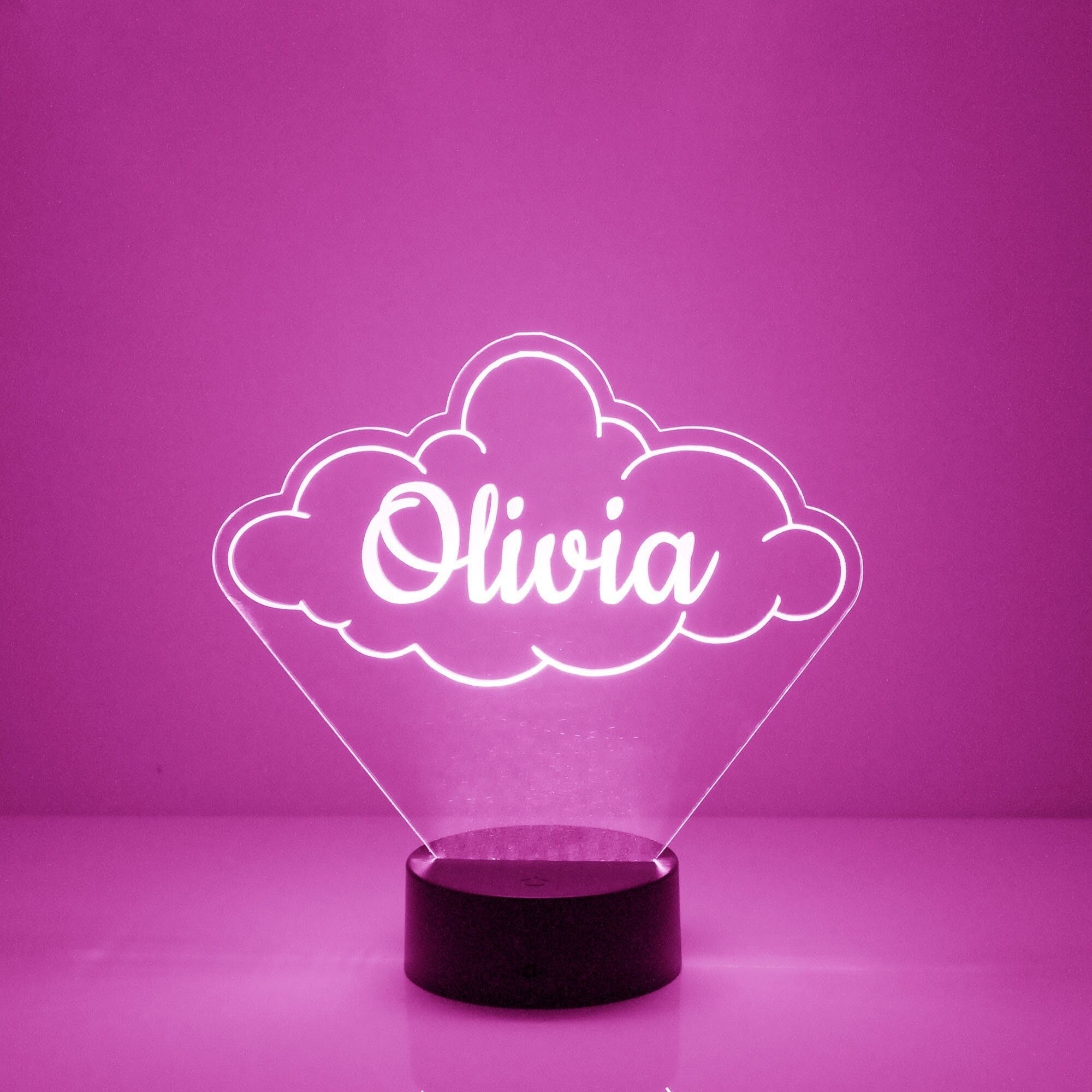 Custom Made LED Acrylic Light up Centerpieces Create Your | Etsy