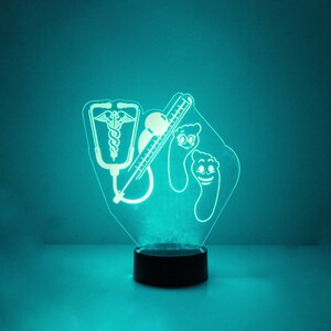 Foot Doctor Podiatrist D.P.M. Night Light, Personalized Free, LED Night ...