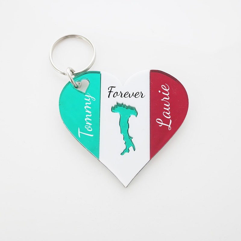 Italy Keychain - Etsy