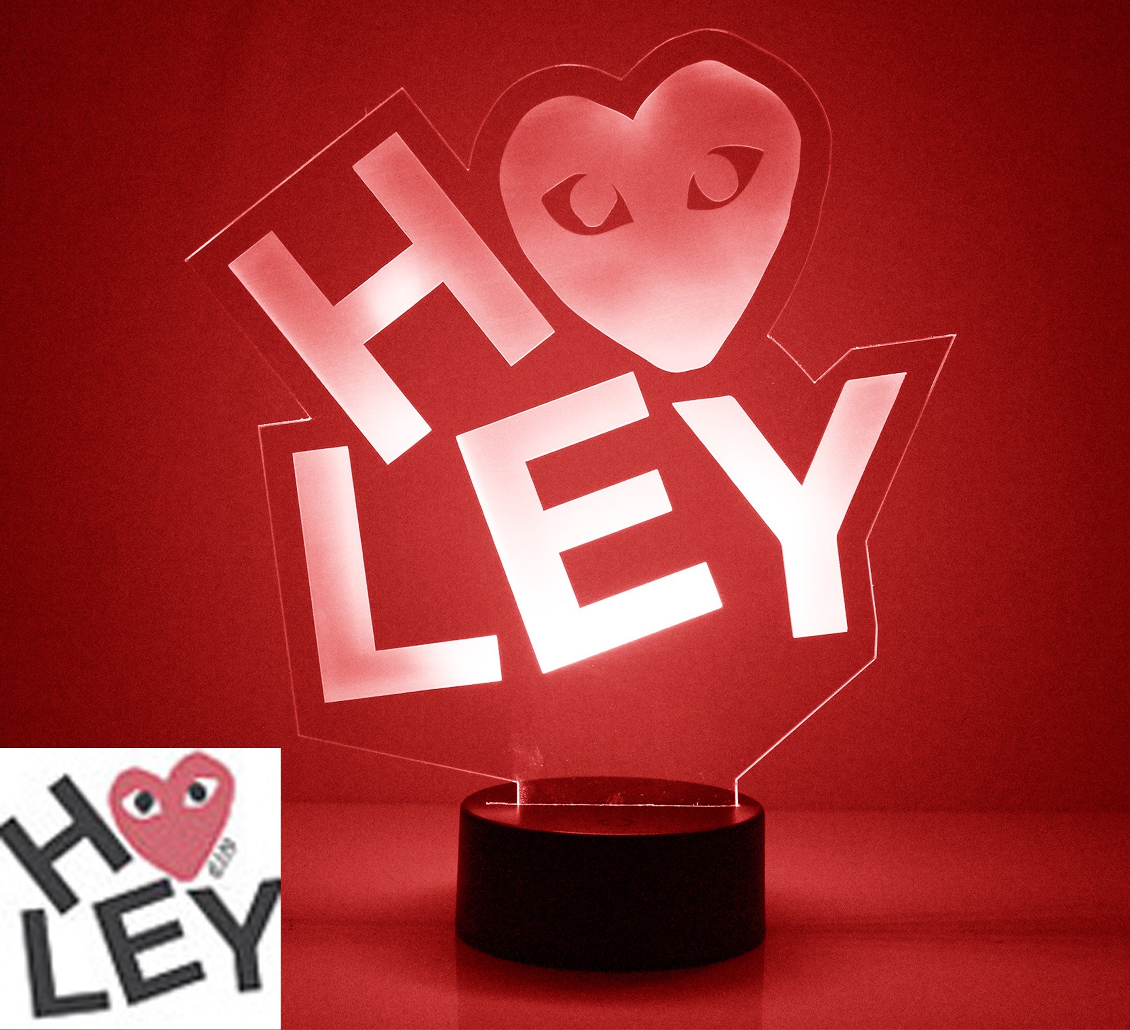 Custom Made LED Acrylic Light up Centerpieces Create Your | Etsy