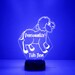 Baby Lamb Night Light Personalized Free LED Night Lamp With - Etsy
