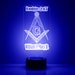 Masonic Symbol Night Light Personalized Free LED Night Lamp - Etsy