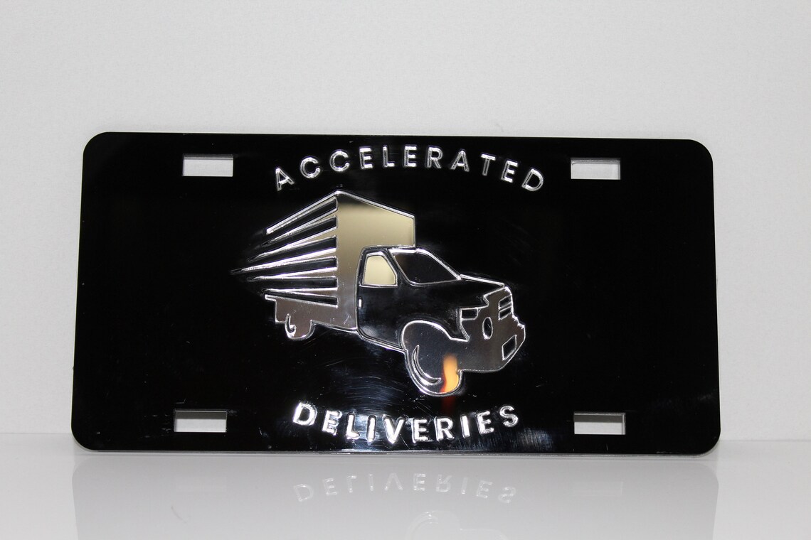 Custom Logo License Plate - Auto Tag - Vanity License Plate Frame ...