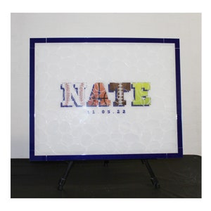 Drop Box Custom Made Bar/bat Mitzvah Mirrored Acrylic Drop in Sign in ...