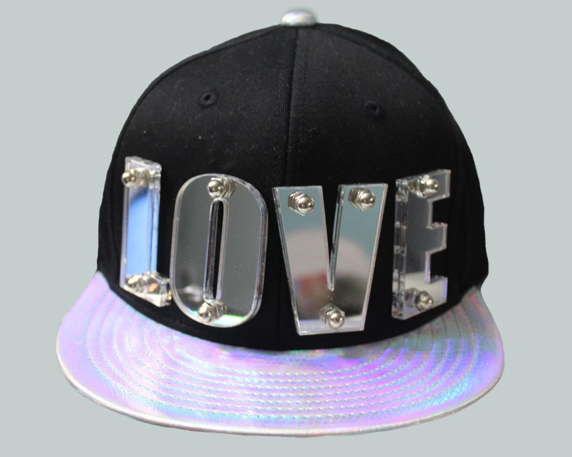 Create Your Own Custom Mirrored Letters Snapback Hat, Logo Reproduction ...
