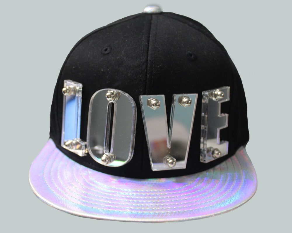 Create Your Own Custom Mirrored Letters Snapback Hat, Logo Reproduction ...