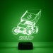 Sprint Racing Car Night Light, Personalized Free, LED Night Lamp, With ...