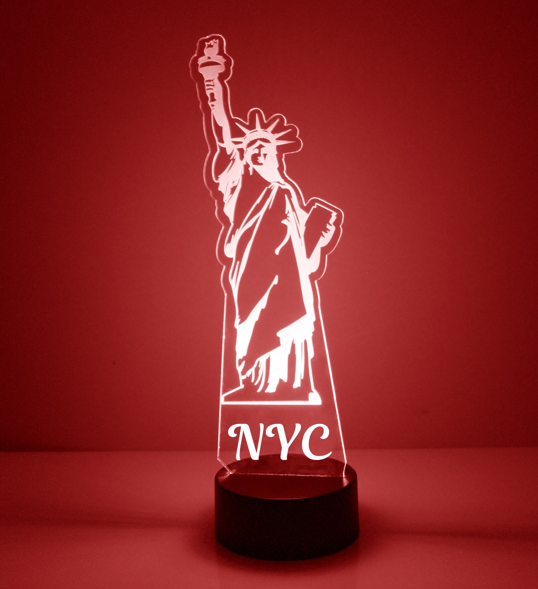 Statue of Liberty Night Light Personalized Free LED Night | Etsy