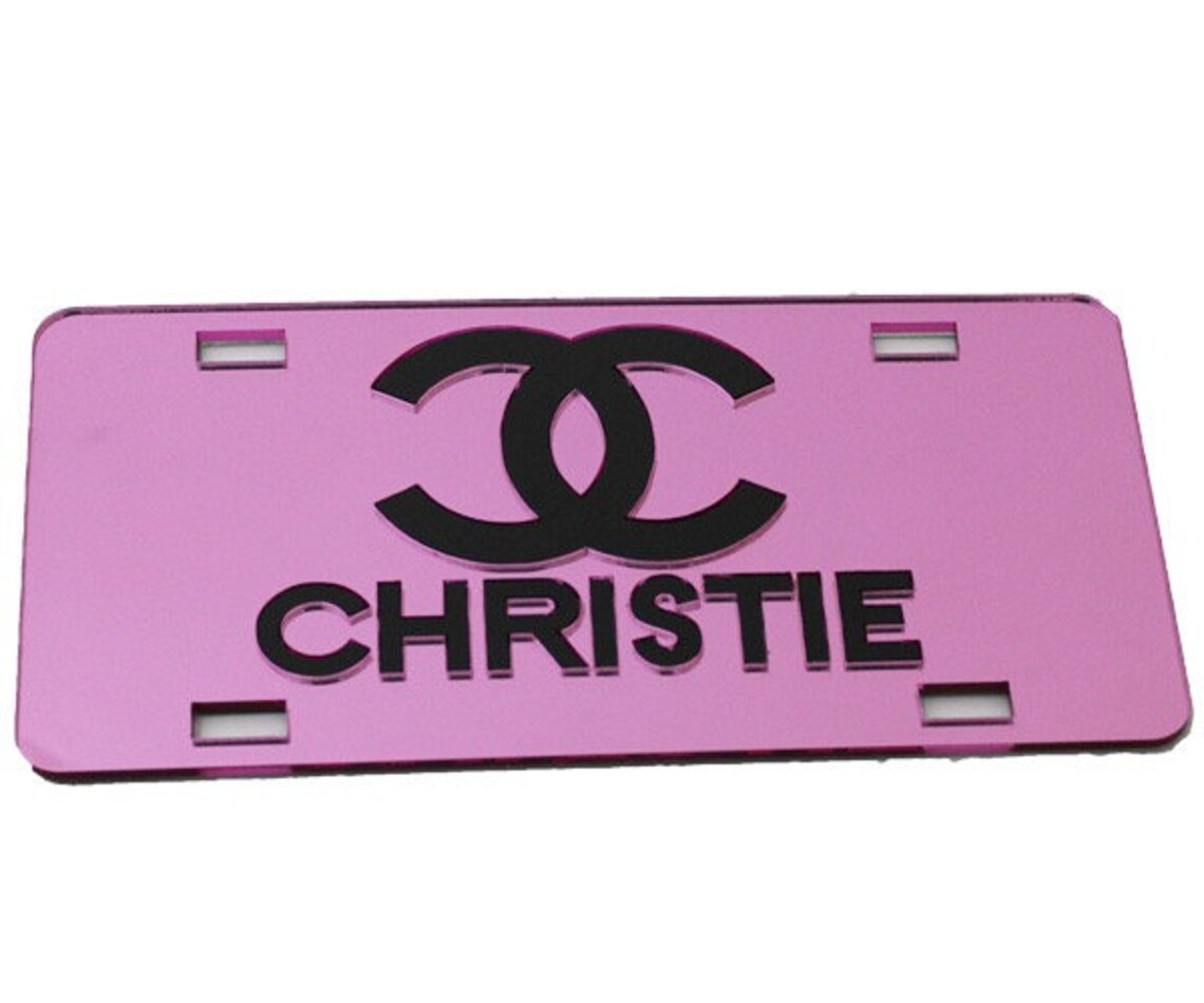Custom Logo License Plate - Auto Tag - Vanity License Plate Frame ...
