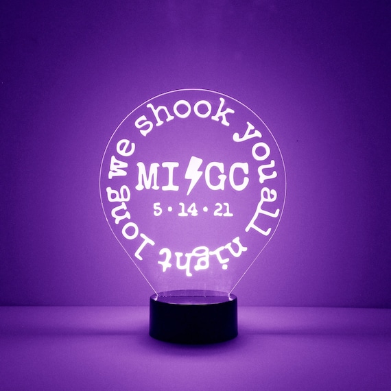 Custom Made LED Acrylic Light up Centerpieces Create Your - Etsy