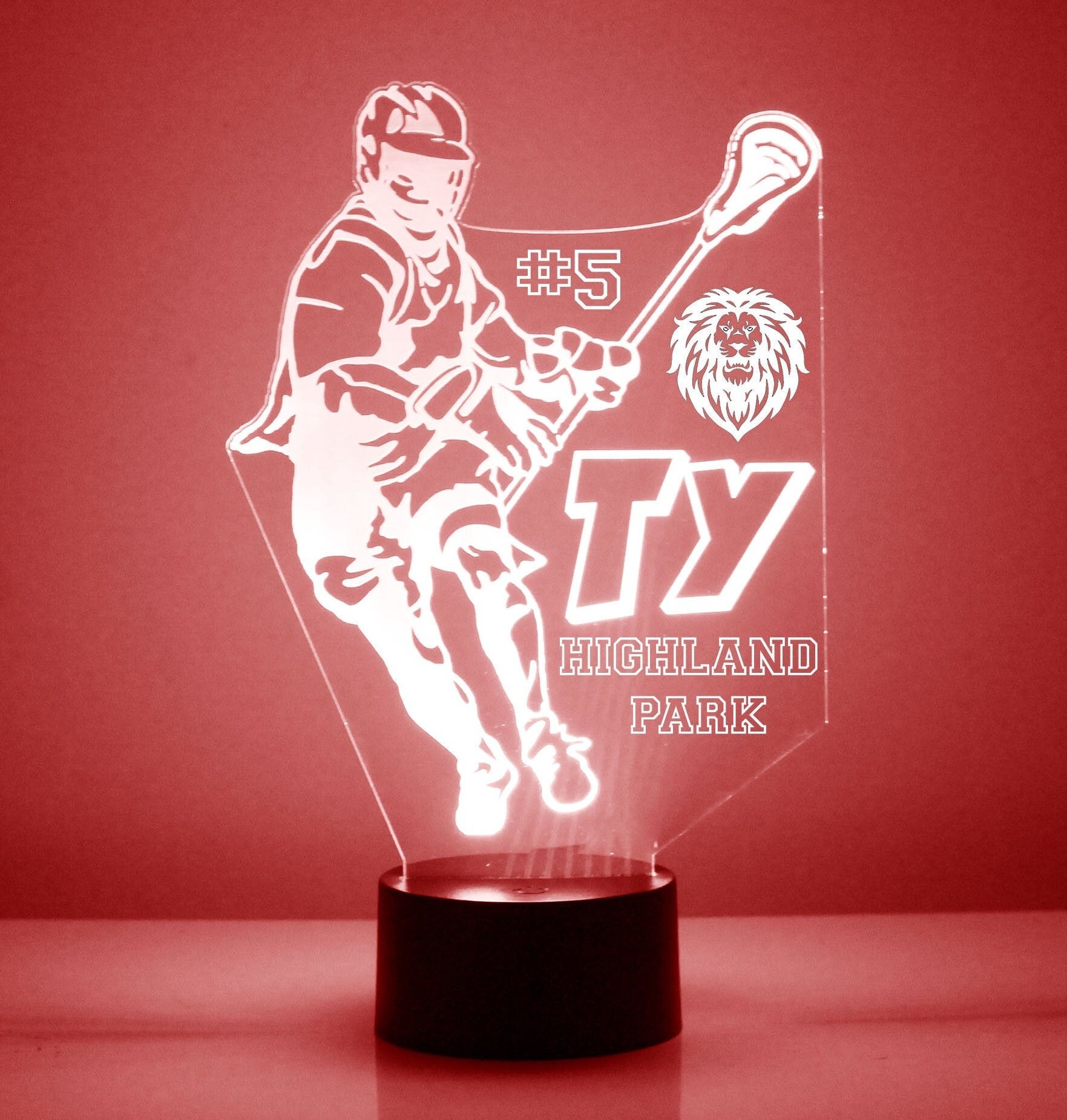 Team & League Trophy LED Light Up Personalized FREE Team | Etsy