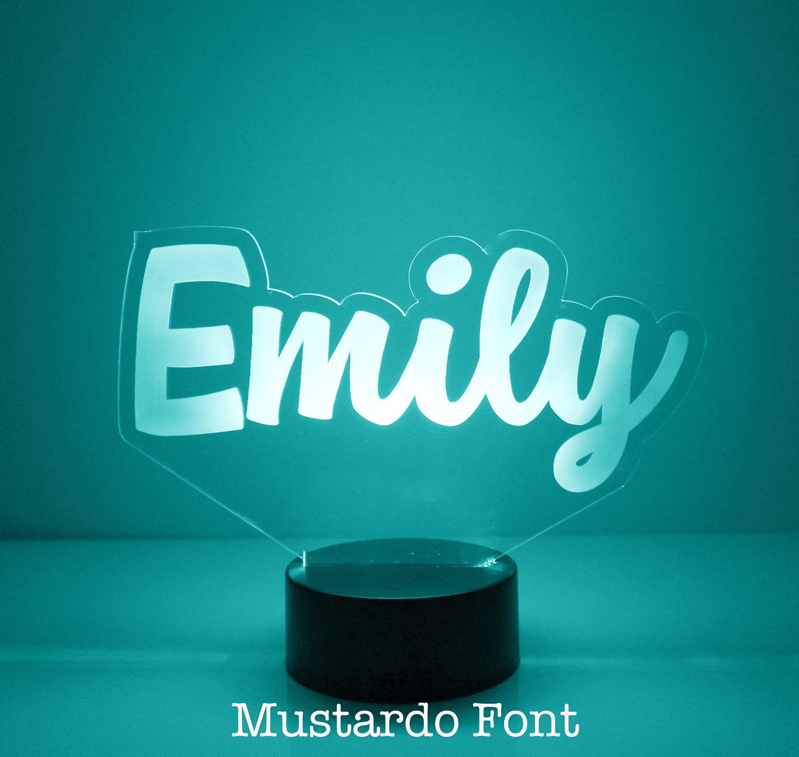 Name Light, Personalized, LED Night Lamp for Kids Teens, Remote Control ...
