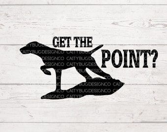 Pointing Dog Silhouette - Etsy