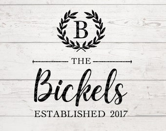 Custom Last Name Png - Etsy