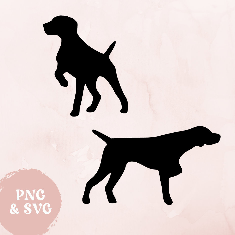 German Shorthaired Pointer Silhouette
