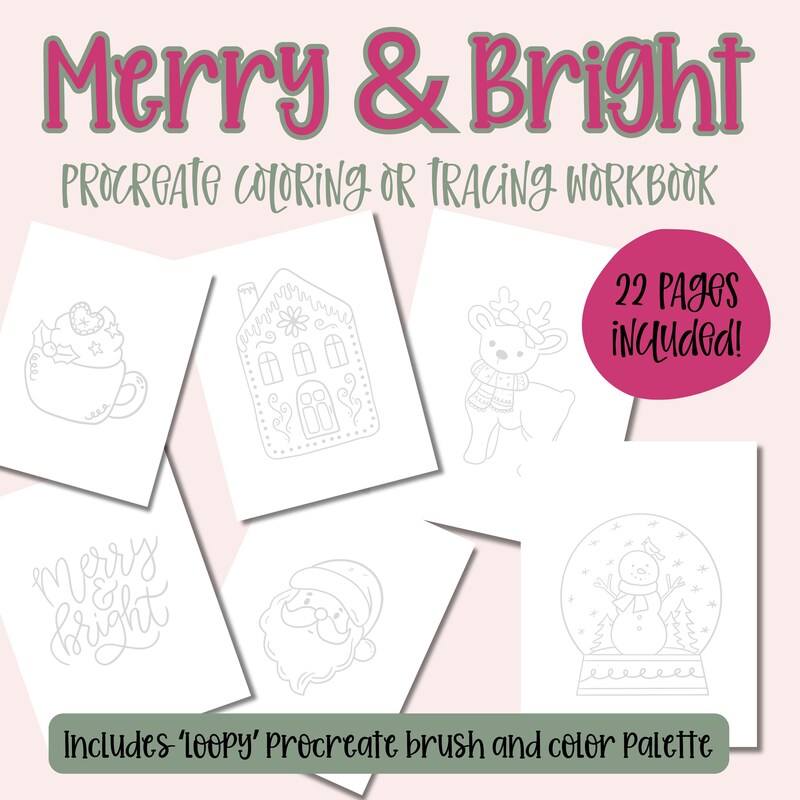 Procreate Workbook - Etsy