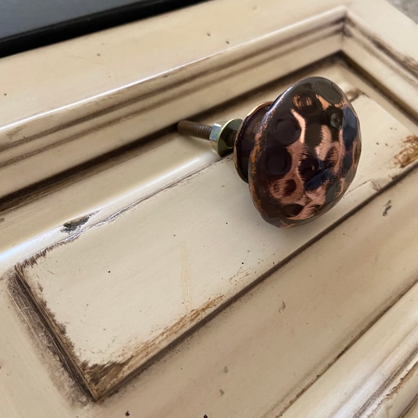 Copper Drawer Pull - Etsy