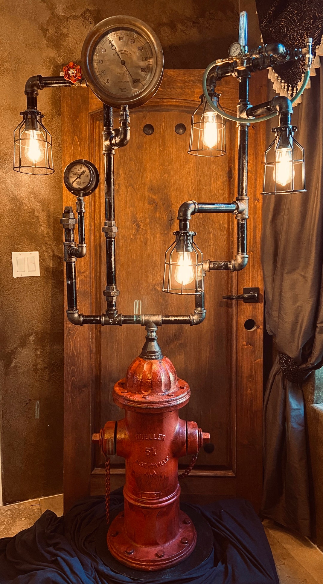 Fire Hydrant Lamp - Etsy