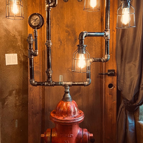 Steampunk Floor Lamp - Etsy