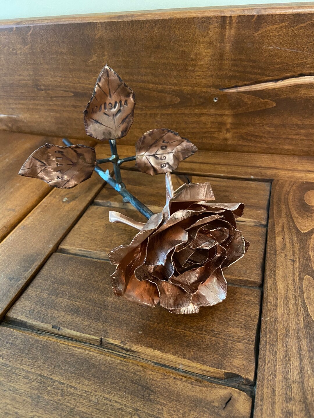 Copper Rose - Copper Rose Succulent - Copper Rose Anniversary Gift for ...