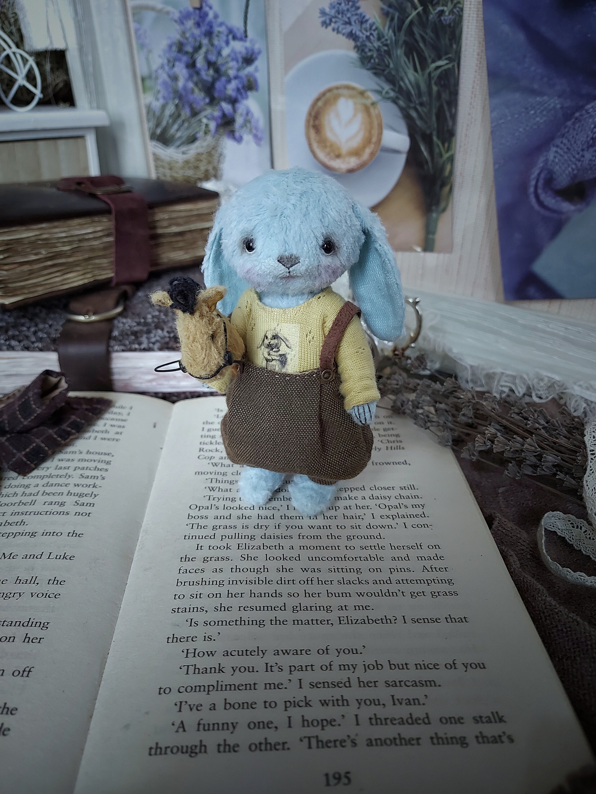 Digital PDF Teddy Bunny Pattern With Patterns of Clothes, Teddy Bunny ...