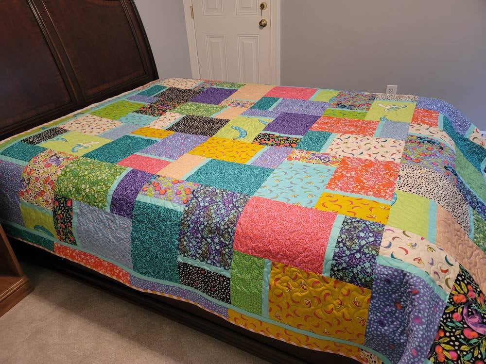 Queen Size Quilt - Etsy