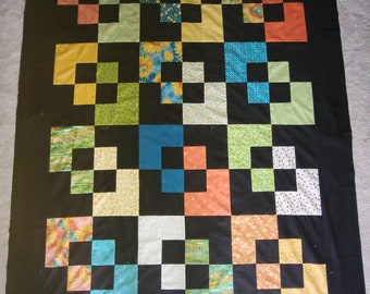 Sunny Sunflower Patchwork Quilt - Etsy