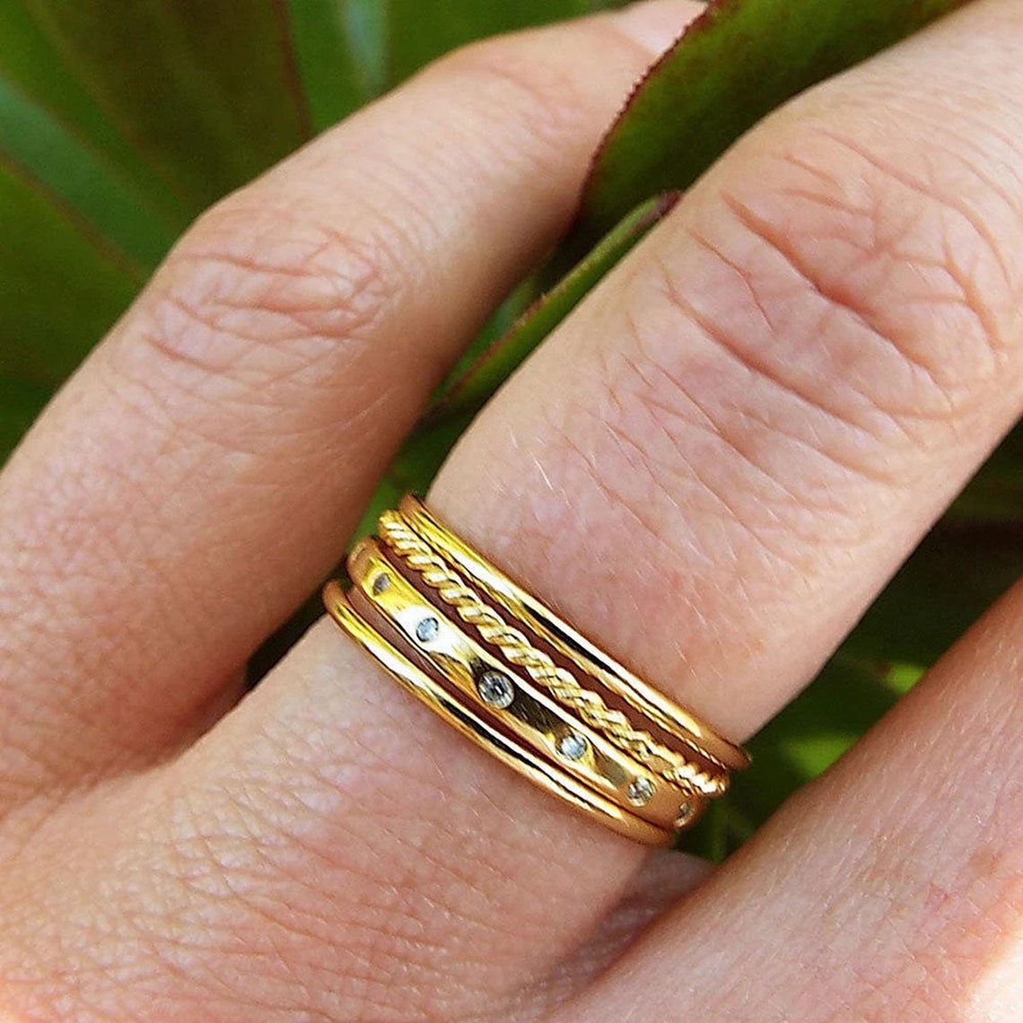 Smooth Classic 1mm Sterling Silver Ultra Thin Stacking Ring Minimalist ...