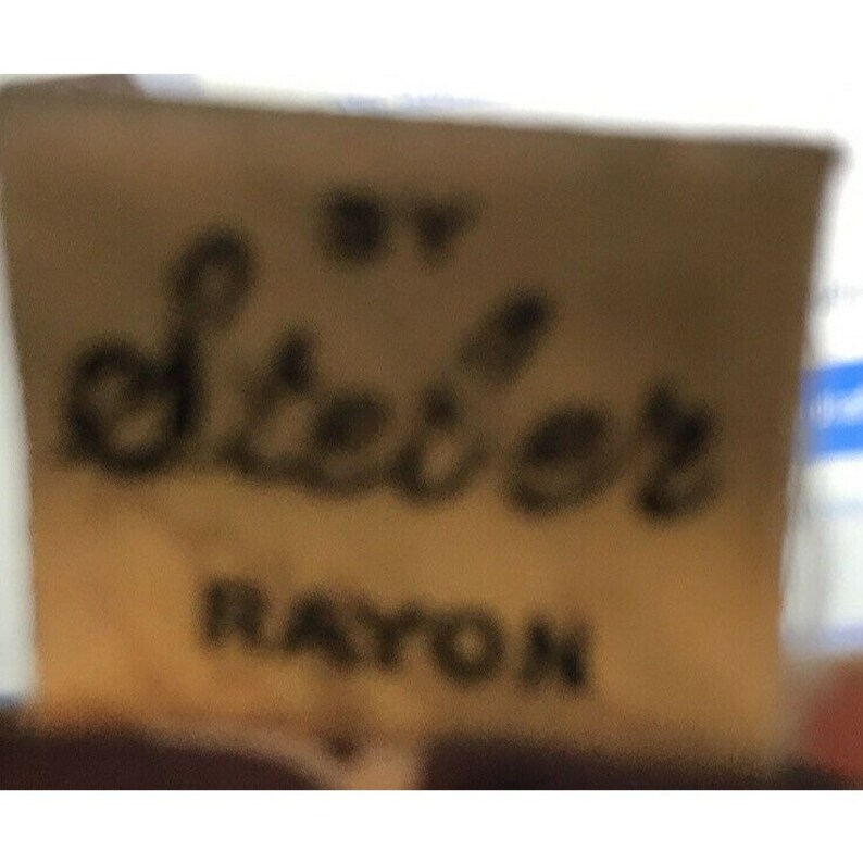 Vtg 1940s Cohama California Swagger Swing Tie Steber Brown Morehouse ...