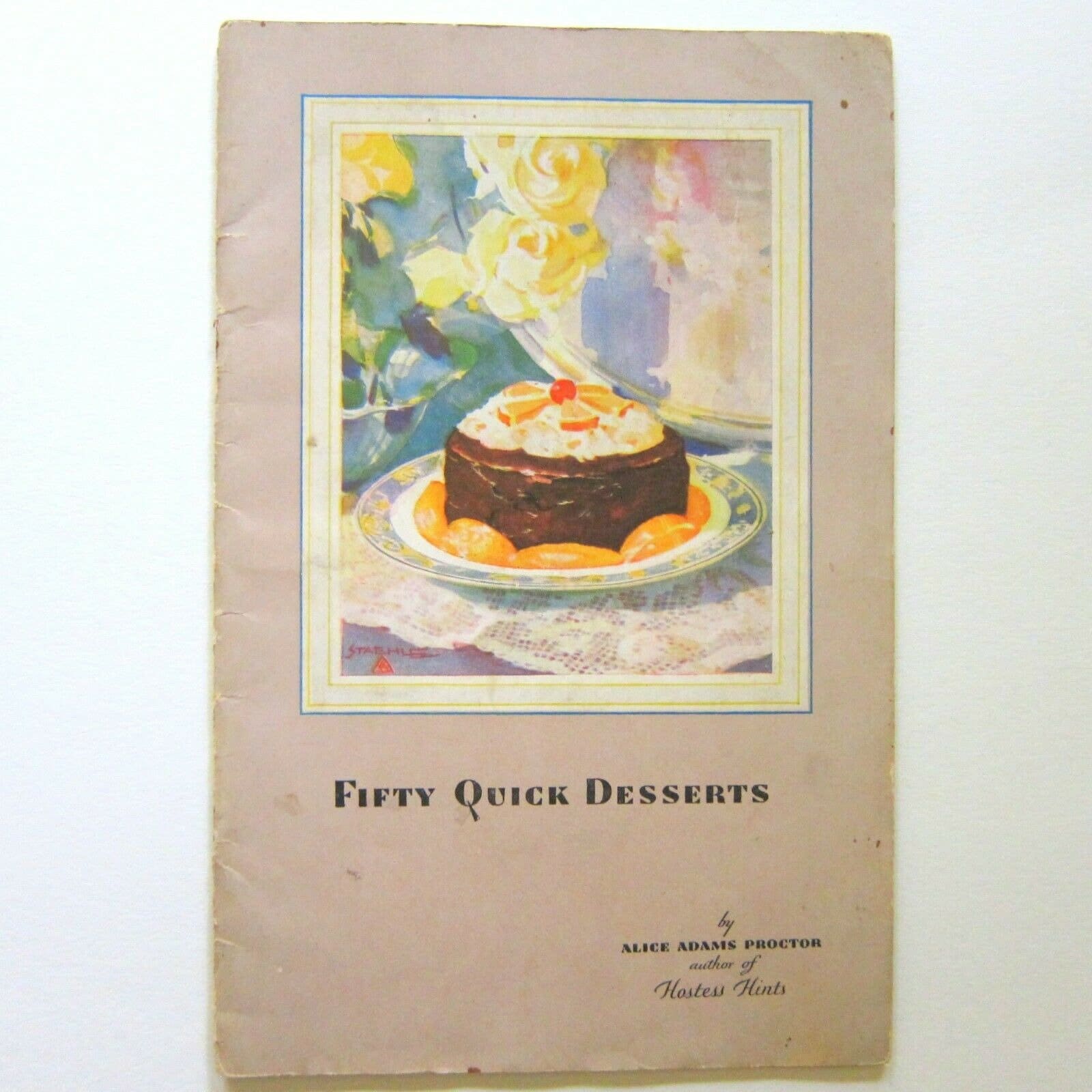 1929 Hostess Cakes 50 Quick Desserts Alice A Proctor 24pg - Etsy