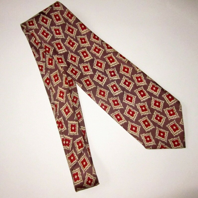 Vtg 1940s Cohama California Swagger Swing Tie Steber Brown Morehouse ...
