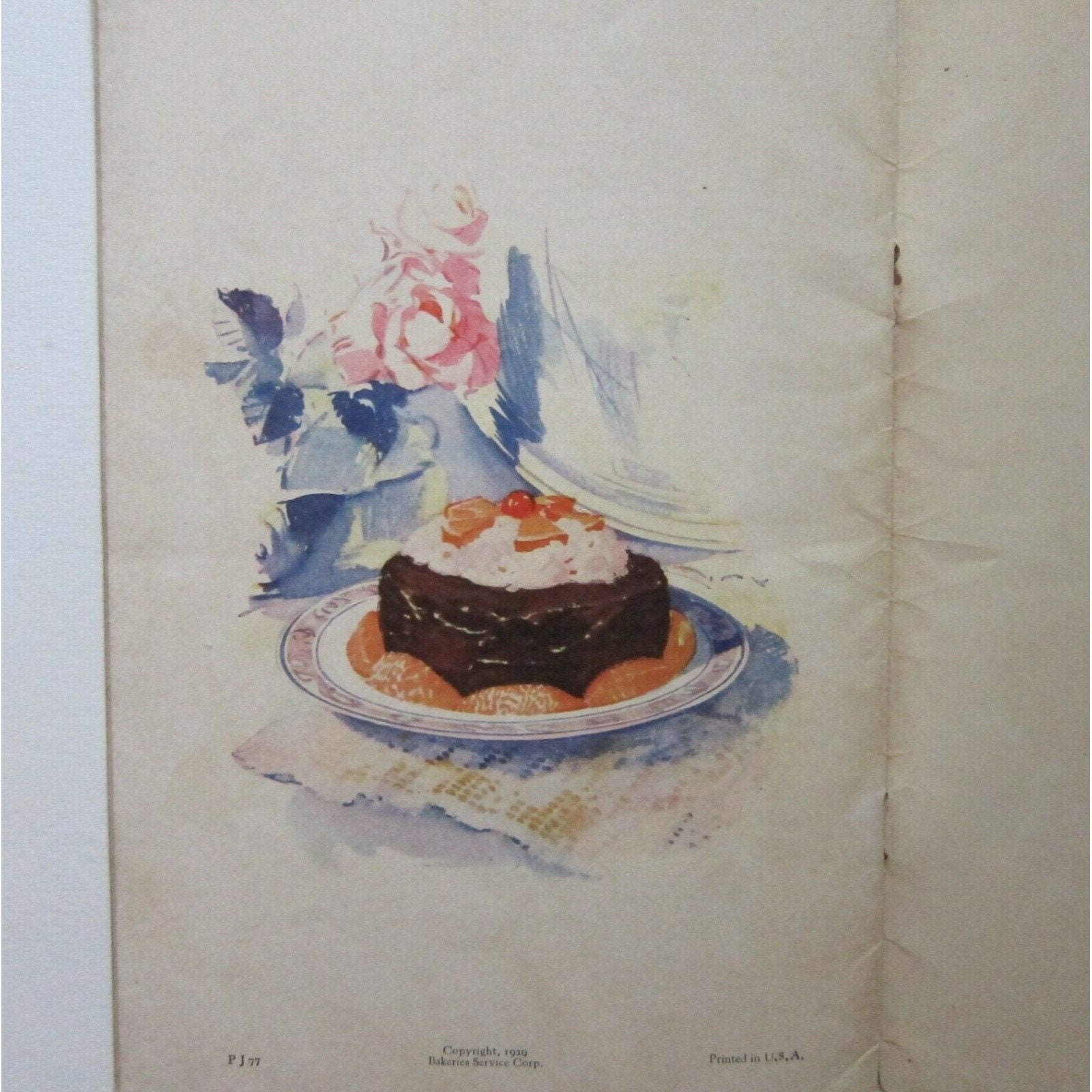 1929 Hostess Cakes 50 Quick Desserts Alice A Proctor 24pg Color Illus ...