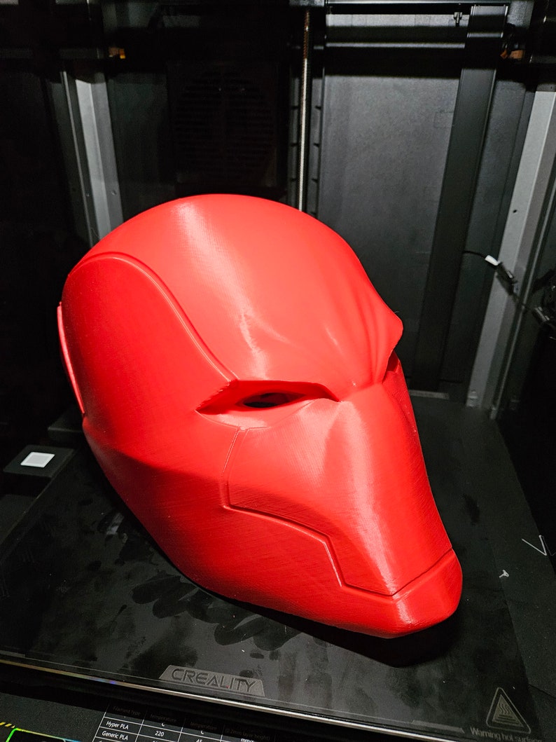 Red Hood Raw 3d Print - Etsy