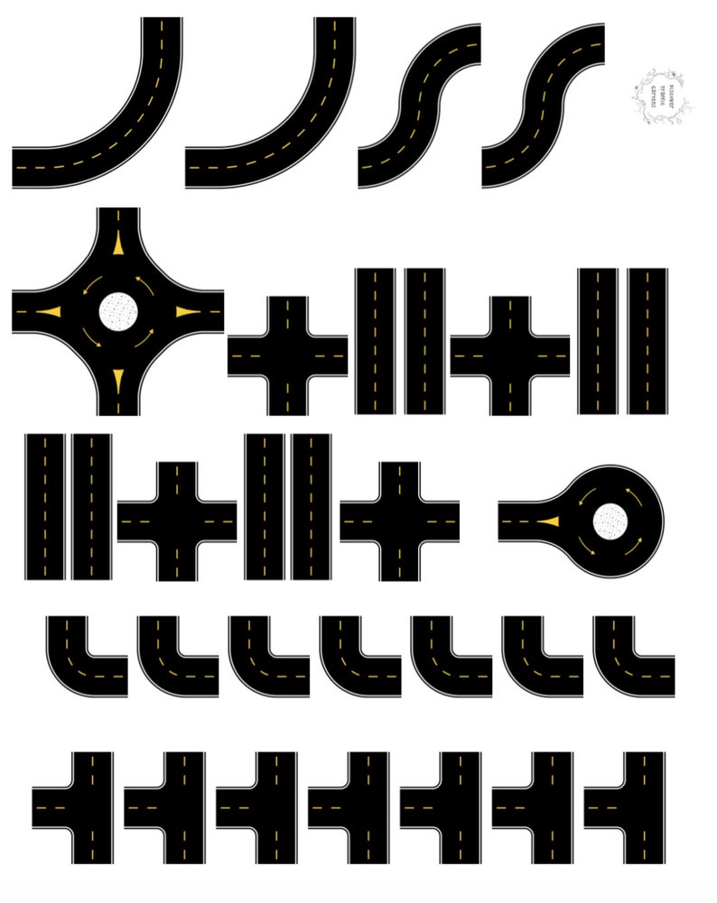 DIY Cut-out Streets - Etsy