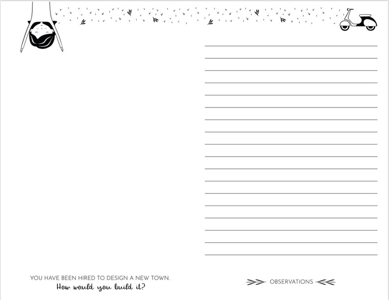DIY Traffic Garden Printable (6 Pages) - Etsy
