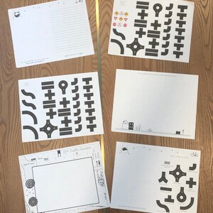 DIY Traffic Garden Printable (6 Pages) - Etsy