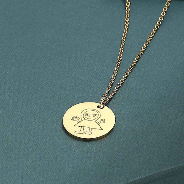 Drawing Necklace - Etsy