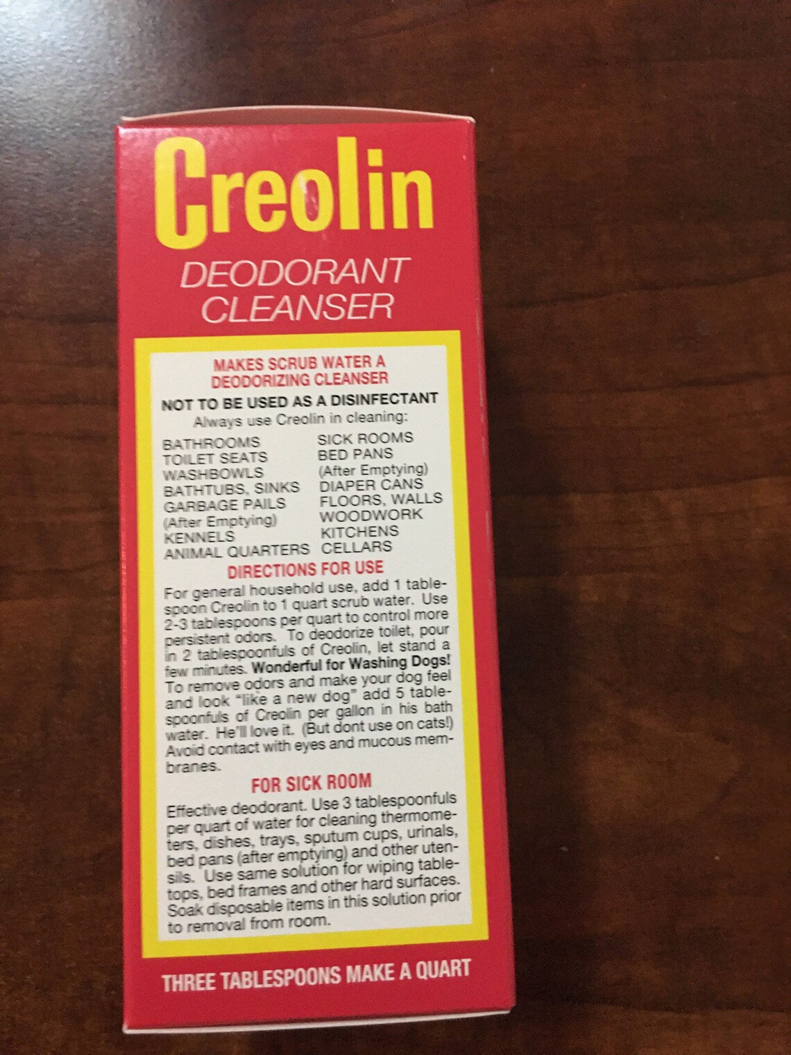 Creolin Cleanser General Purpose 8 FL.oz | Etsy