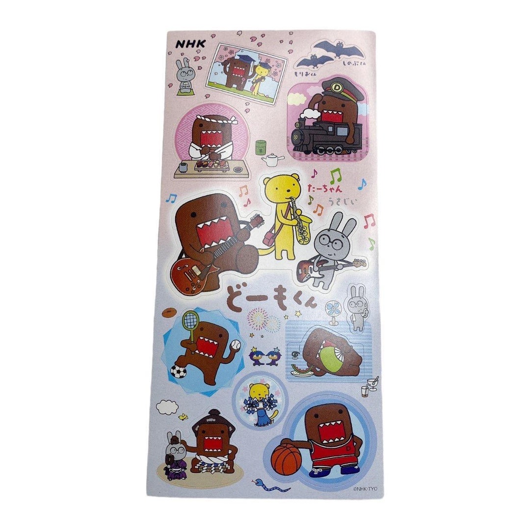 2000s Japan Deadstock New Domo Sticker Sheet - Etsy