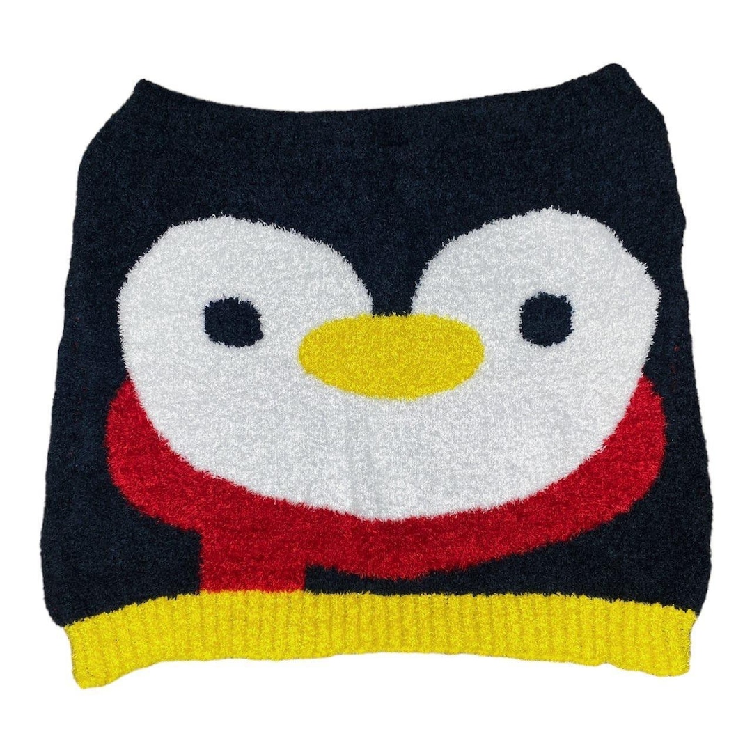 Y2K 2000s Japan Penguin Kawaii Fluffy Tube Top Sz M - Etsy