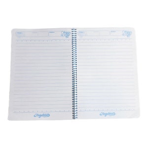 Y2K 2000s Japan Angel Blue Spiral Notebook - Etsy