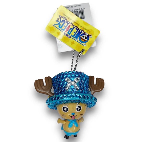 2000s Deadstock Bling One Piece Chopper Keychain - Li… - Gem