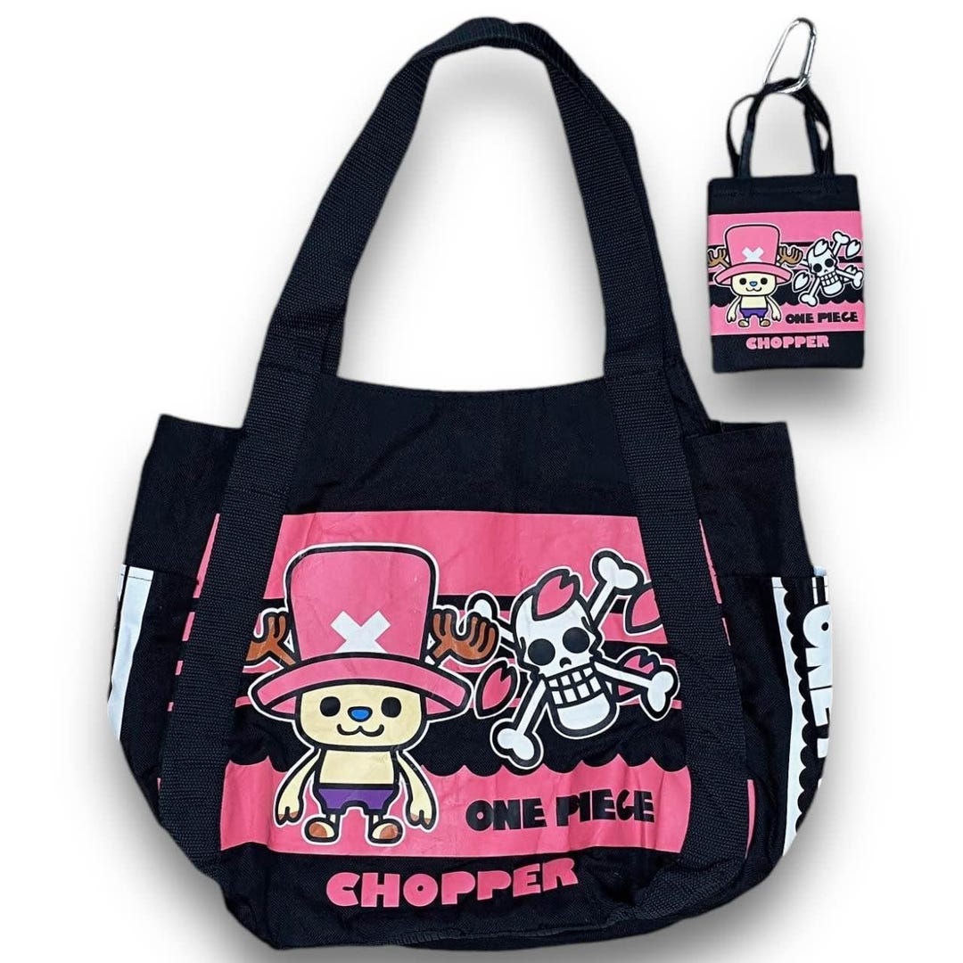 Y2K One Piece Chopper Large Tote Bag - Etsy