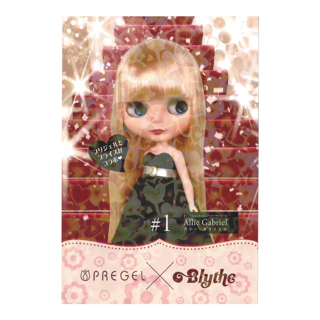 Japan 2000s Hasbro Blythe Doll Official Art Postcard New Deadstock Rare ...