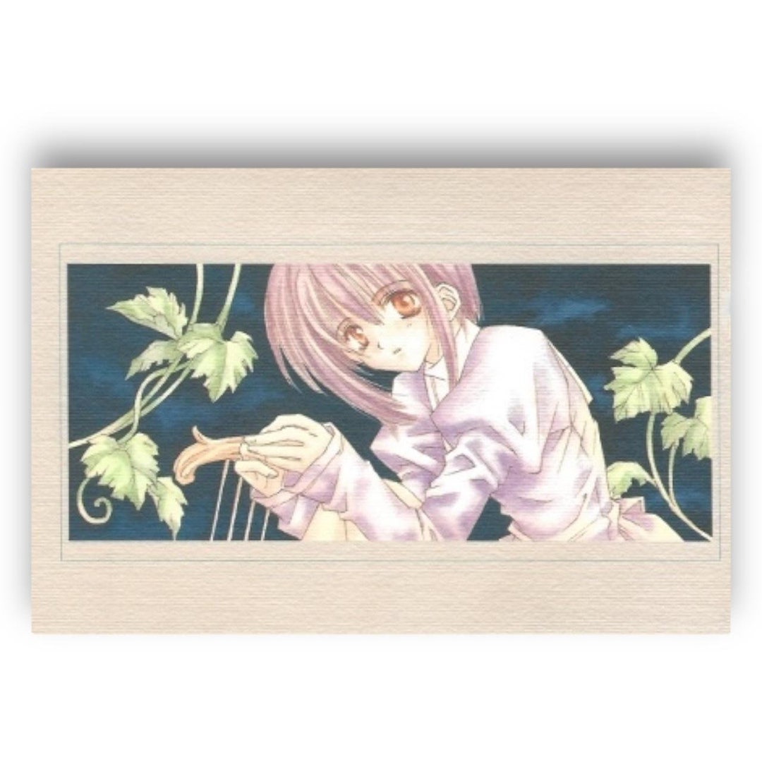 Japan Vintage Y2K 2000 Manga Artist Tooko Miyagi Art Postcard - Etsy
