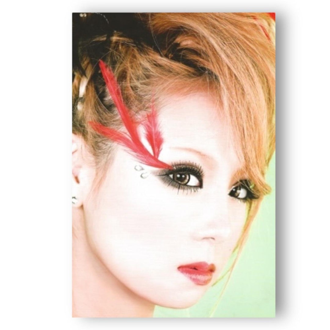 Japan Jfashion Y2K 2000s Gyaru Model Rina Sakurai Art Postcard - Etsy