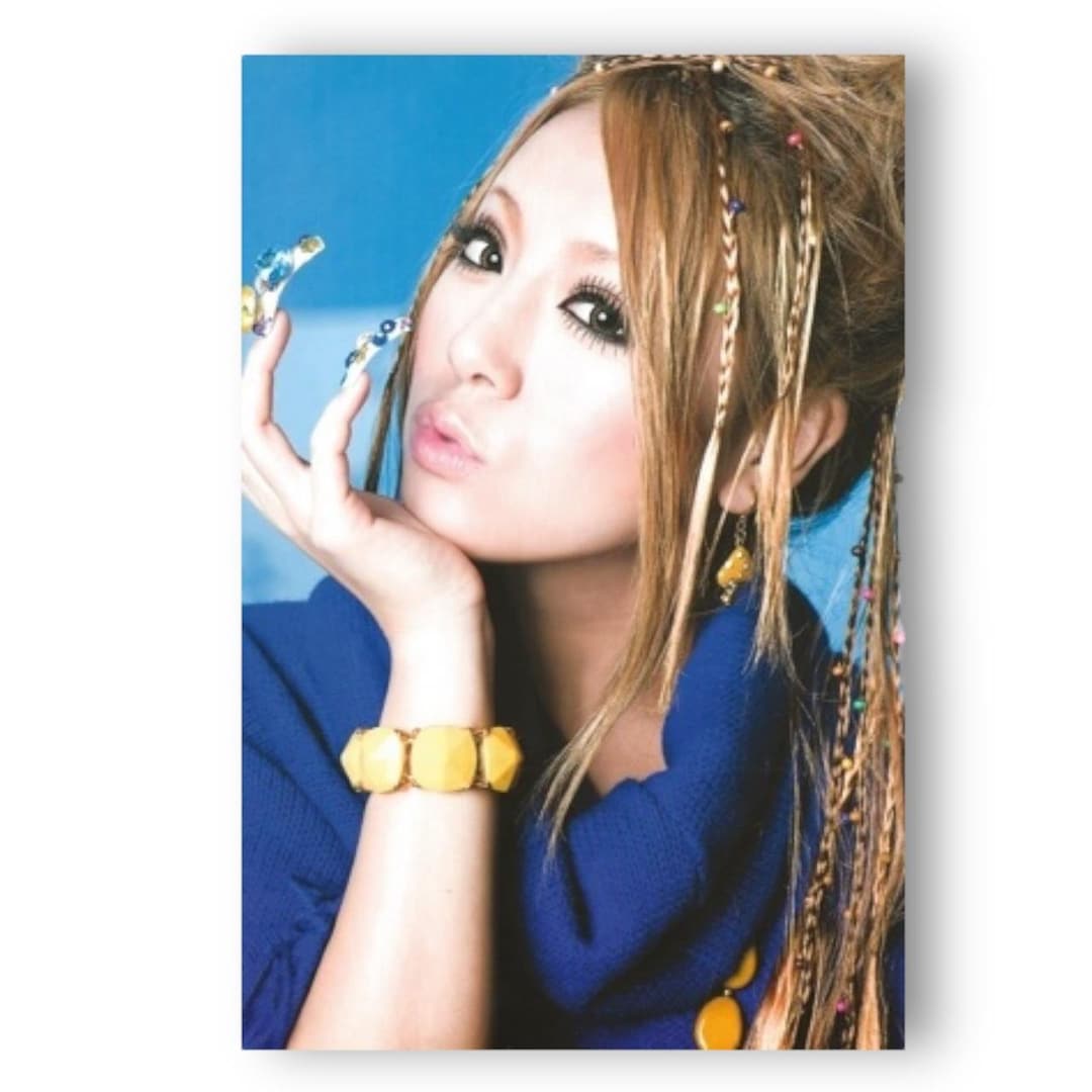 Japan Jfashion Y2K 2000s Gyaru Model Rina Sakurai Art Postcard - Etsy